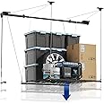 FLEXIMOUNTS GL1 Overhead Garage Lifting Storage Rack, 4x4 Ft Heavy-Duty ...