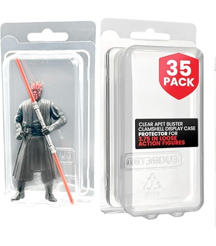 Star Wars Figure Storage Cases Clamshell Protectors Protech Action ...