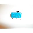 Amazon.co.jp: Micro Switch 50E3 T100, Miniature Limit Switch 5A 120V ...