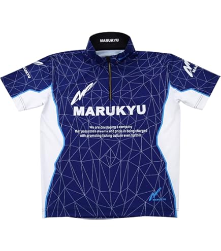 Amazon.co.jp: マルキュー(MARUKYU)TR-01 マルキュードライポロシャツ