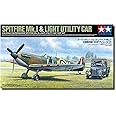Amazon | タミヤ(TAMIYA) 1/48 スケール限定 スーパーマリン スピットファイアMk.I & 小型軍用車 10HP ティリー ...