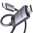 UGREEN Unidirectional DisplayPort to HDMI Cable 2M 8K@60Hz 4K@240Hz Active DP 1.4 Cord HDR ...