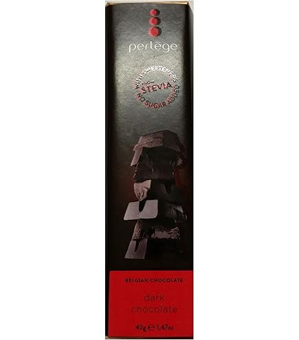 Amazon.co.jp: ペルレージュ ステビア ミルクチョコ 42g : 食品・飲料
