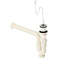 Amazon | SANEI(サンエイ) 洗面排水栓付Pトラップ オーバーフロー用 パイプ径32mm 樹脂製 PH779-32 | 洗面用排水備品