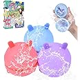 Amazon.co.jp: SOHAPI 水風船【日本製】スプラッシュボール 水風船 繰り返し 再利用 大量 みずふうせん 無限水風船 マグネット ウォーターボール 割れない シリコン 夏の ...