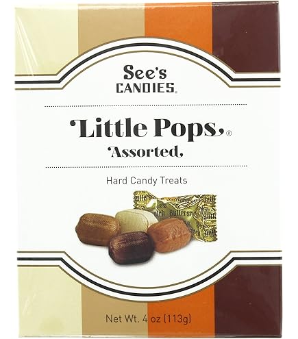 Amazon.co.jp: See's CANDIES Butterscotch Lollypops 1lb5oz【シーズ