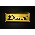 Amazon.co.jp: QE-202-1 Dax ホンダ DAX125 DAX50 DAX70 DAX90 ダックス125 ダックス50 JB04 外装 タンク カスタムパーツ 金黒 ...