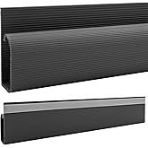 J Channel Cable Raceways - Black Raceway Cable Management System - 4x ...