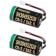 Amazon | NinoLite リチウム電池 2個セット SH384552520、CR-2/3AZ、CR-2/3AZC23P ...