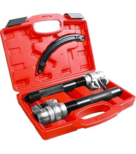 Coil Spring Compressor Tool Heavy Duty MacPherson Kit | Dual Coil ...