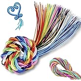 Scoubidou Strings Bundle, 200pcs Plastic Scubidu Scooby Strings ...