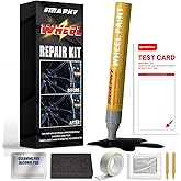 Wheel Scratch Repair Kit, Quick and Easy Alloy Rim Scrapes Scratches ...