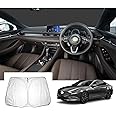 Amazon | 【GAFAT】MAZDA MAZDA6 GJ系 2019年モデル~現行 アテンザ セダン 新型 マツダ6 サンシェード 専用 車用サンシェード フロントガラス用 UVカット ...