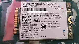 Amazon.co.jp： SIERRA WIRELESS module EM7430 LTE 4G module [並行輸入品]: パソコン ...