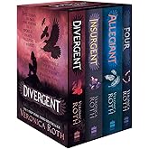Divergent Series Set: Divergent, Insurgent, Allegiant, Four : Roth ...