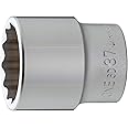Amazon | トネ(TONE) ソケット(12角) HP6D-37 差込角19.0mm(3/4") 二面幅37mm | ソケットレンチアクセサリ