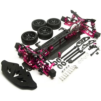 Amazon | HOBBYPOWER 1/10 合金 & カボンAlloy & Carbon D4 RWD Drift Racing Car ...