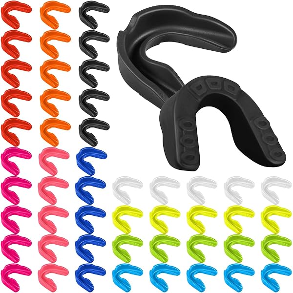 Mouth Guard Football 30 Pack Sports Mouth Guards - Youth Teeth ...