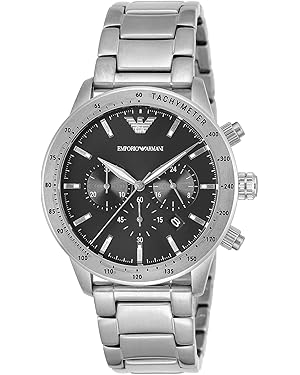 Amazon.co.jp: [エンポリオアルマーニ] 腕時計 0 AR11241 メンズ シルバー [並行輸入品] : ファッション