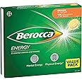 Berocca Energy Multivitamin with B Vitamins: B3, B6, B12, Vitamin C ...