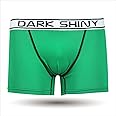 Amazon.co.jp: DARK SHINY(ダークシャイニー) Men's Boxer Pants/Plain Color Green ...