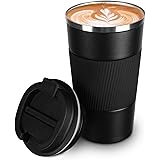 Amazon.co.jp: OCTERR マグカップ 保温 コーヒーカップ コンビニカップ 携帯マグ 保冷 タンブラー 真空断熱 ステンレス製 蓋付き 持ち運び 直接ドリップ プレゼントに ...
