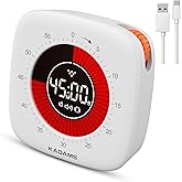KADAMS Visual Timer for Kids with Audio Pre Alarm and Pause Function ...