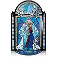 Amazon | カワダ(Kawada) クミテラ アナ&エルサ(ステンドグラスデザイン) 9×13×6cm 8才以上 クラフトキット インテリア KT-020 | 万華鏡 | おもちゃ