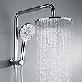 Decaura 9" Rain Shower Head Set, 2 in 1 Shower Heads with 3-Mode ...
