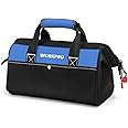 Amazon.co.jp: WORKPRO ツールバッグ 工具差し入れ 道具袋 工具バッグ 大口収納 600Dオックスフォード ワイドオープン 幅33cm : DIY・工具・ガーデン