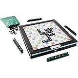 Winning Solutions Scrabble Deluxe Wooden Edition with Rotating Game ...