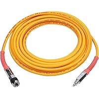 Amazon | HiKOKI(ハイコーキ) 高圧エアホース(ロックキャップソケット) 15m 普及タイプ 内径6mm パージプラグ付 0088-7049 | ソケットレンチ