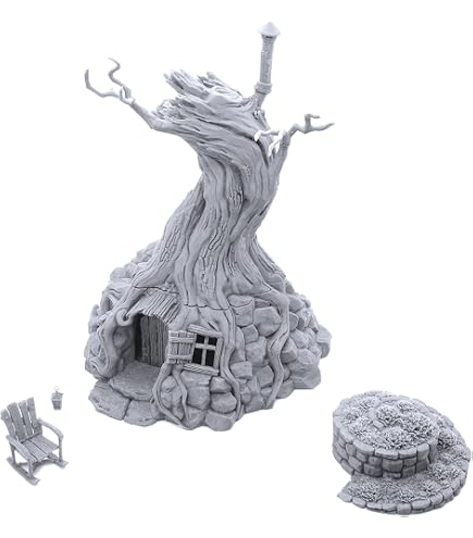 Warhammer Fantasy Terrain Barbarian House By Printable Scenery, 3D ...