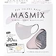 Amazon.co.jp: 川本産業 MASMIX ツートーンカラーマスク 立体タイプ 30枚入 ペールライラック×ダークグレー : ドラッグストア