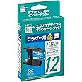 Amazon.co.jp: エコリカ ブラザー LC12C対応リサイクルインク シアン ECI-BR12C 残量表示対応 : パソコン・周辺機器