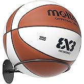 5 Pack Metal Ball Holder Wall Mounted Ball Storage Universal Ball Rack ...