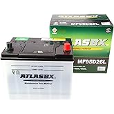 Amazon | ATLASBX [ アトラス ] 国産車バッテリー [ Dynamic Power ] AT (MF) 90D26L | カーバッテリー | 車＆バイク
