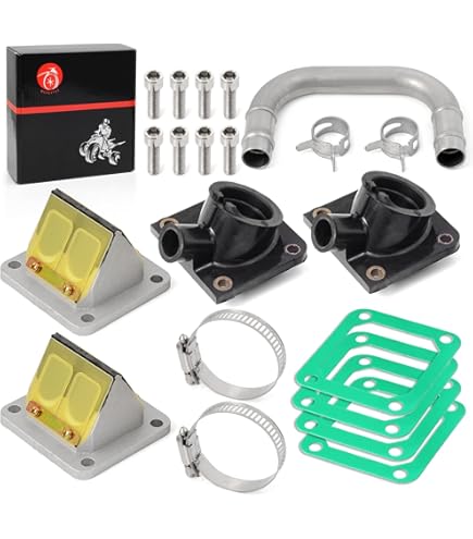 350 Banshee Yamaha BLACK Intake Crossover Tube Boost Bottle 87-06 Fits ...