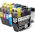 Amazon.co.jp: LC412 (PGBK/C/M/Y)【顔料4色】 最新 互換 インクカートリッジ 412 LC412-4PK ...