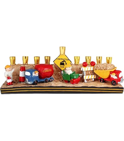 Chanukah Menorah Car Menorah Yair Emanuel Children's Train Hanukkah ...