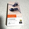 Amazon.co.jp: final E1000C ハイレゾイヤホン BLACK : 家電＆カメラ