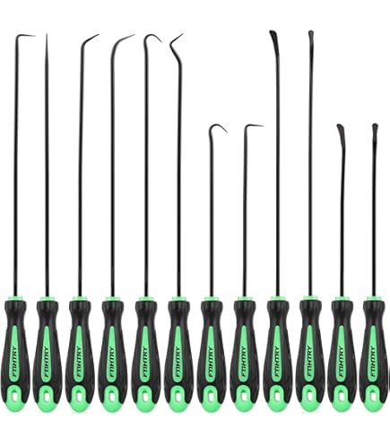 Lock Pick Tool 6-Piece Stainless Steel Micro Pick Set - Precision Tools ...