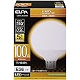 Amazon.co.jp : エルパ(ELPA) () LED電球 ボール球形 G95 ( 口金E26 / 100W形 / 電球色 ) 5年保証 / 電球 (LDG13L-G-G2106 ...
