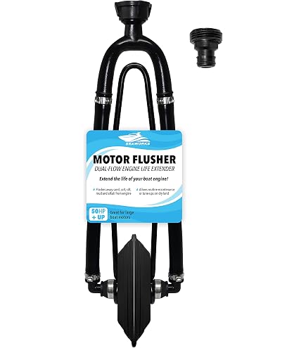 Outboard Motor Muffs Fake-A-Lake Inboard Motor Flusher - Telescoping ...