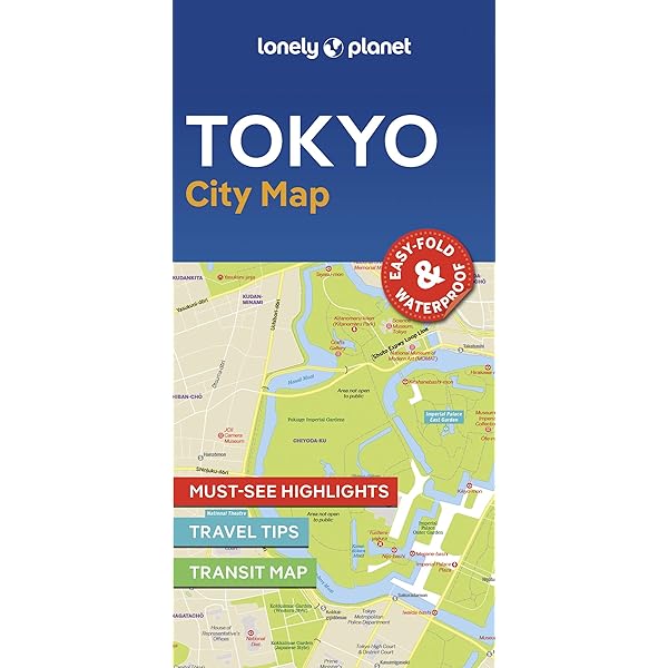 Japan Lonely Planet Map Of Rome