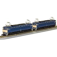 Amazon.co.jp: Lok Han T038-1 Z Gauge EF63 Type Primary Blue Double Row Set Railway Model ...