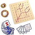 Montessori Wooden Geoboard Mathematical Manipulative Material Array ...