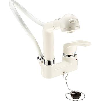 Amazon | KVK シングルレバー式混合栓 【KM8004GS】 | 洗面水栓