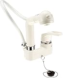 Amazon | KVK シングルレバー式混合栓 【KM8008SL】 | 手洗い水栓・ボウル