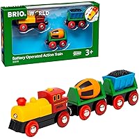BRIO World - 33697 Speedy Bullet Train - Engaging 2-Piece Wooden Toy ...